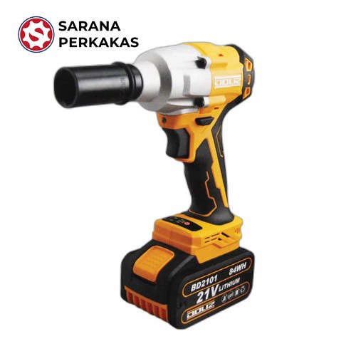 DOLIZ CORDLESS IMPACT WRENCH (4.0 AH) 21V 12.7MM BD 550 - Sarana Perkakas